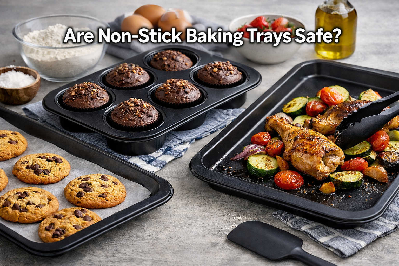 Are Non-Stick Baking Trays Safe? - The Living Styles NZ