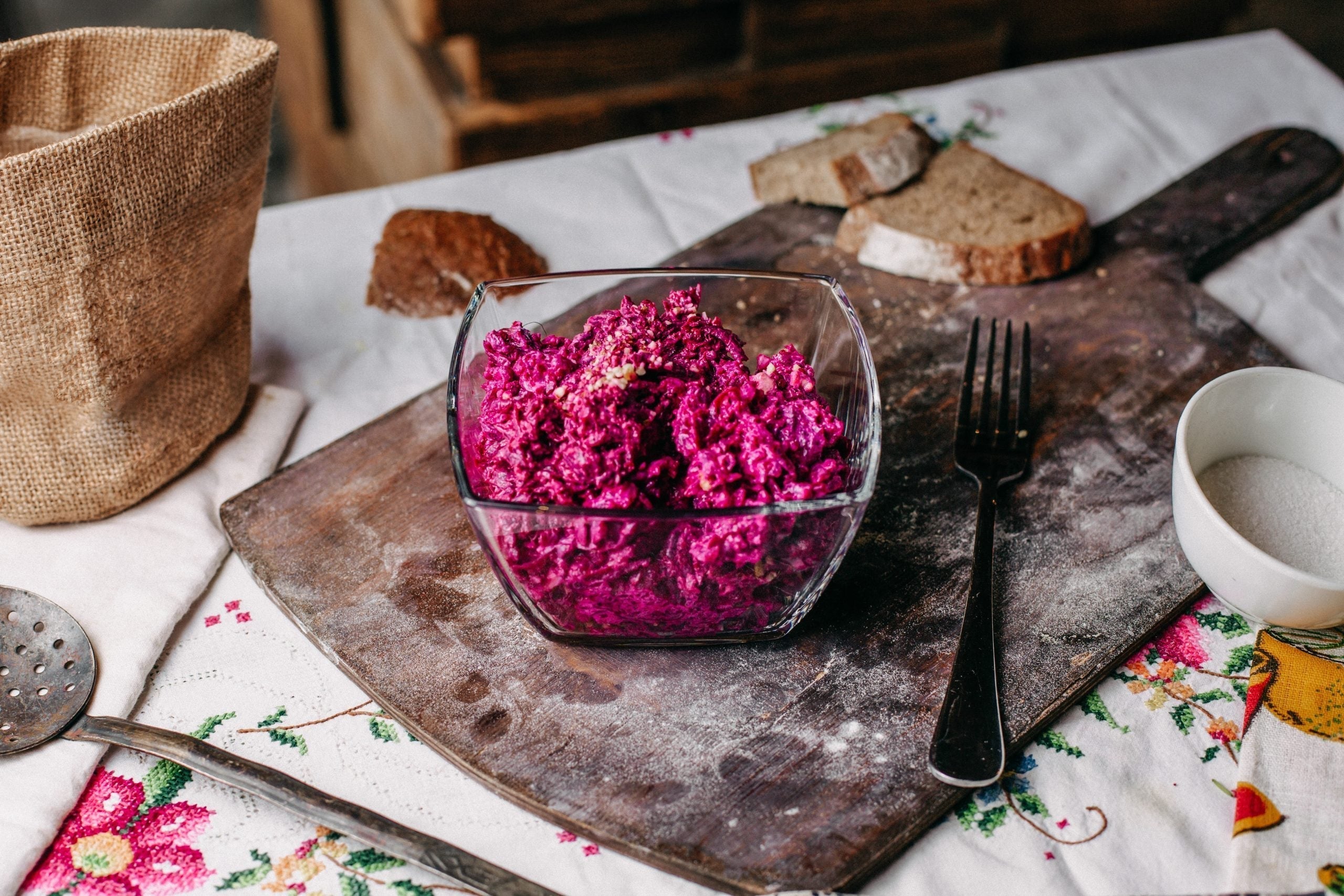 Red cabbage sauerkraut with beetroot probiotics - The Living Styles NZ