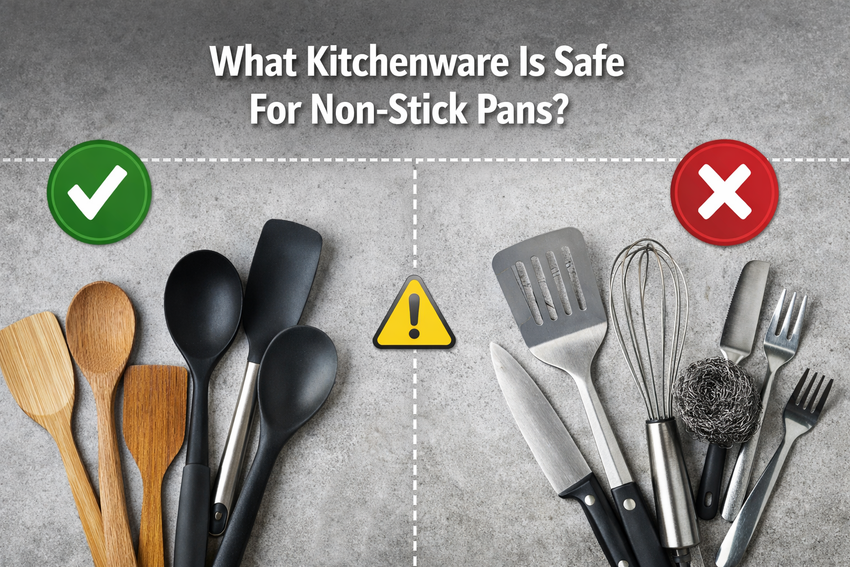 What Kitchenware Is Safe For Non-Stick Pans? - The Living Styles NZ