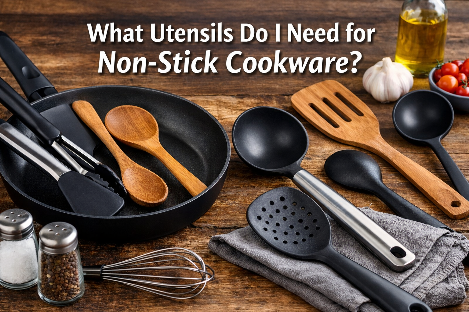 What Utensils do I Need For Non-Stick Cookware? - The Living Styles NZ