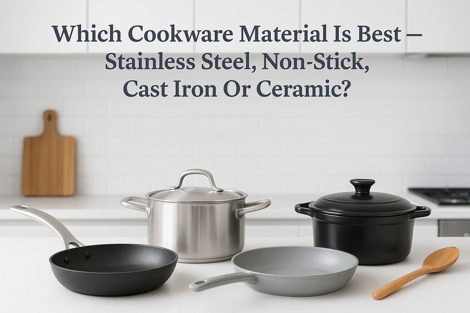 Which Cookware Material Is Best - Stainless Steel, Non-Stick, Cast Iro ...