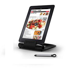 Prepara iPrep Tablet Stand and Stylus - Black | Compatible with Most Tablets – The Living Styles
